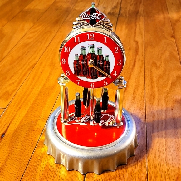 Coca Cola | Accents | Cocacola Clock | Poshmark